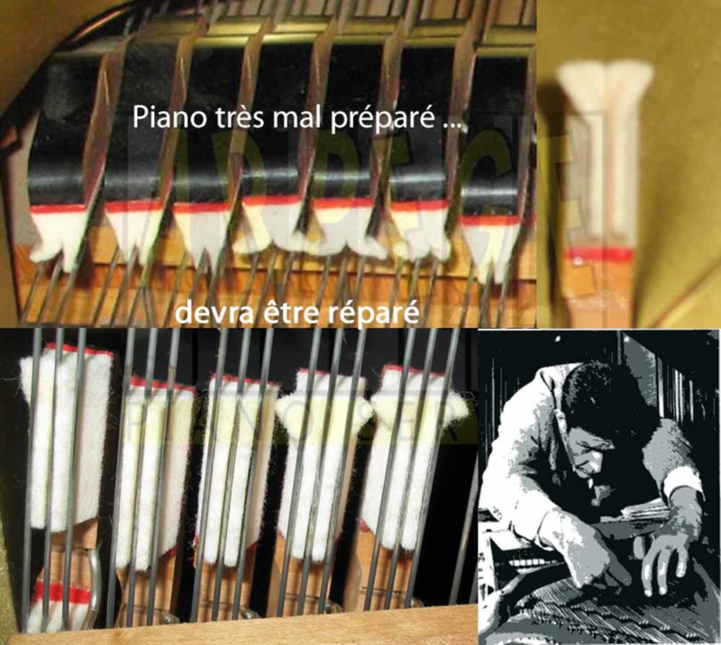 Piano préparé | Piano Service Annecy