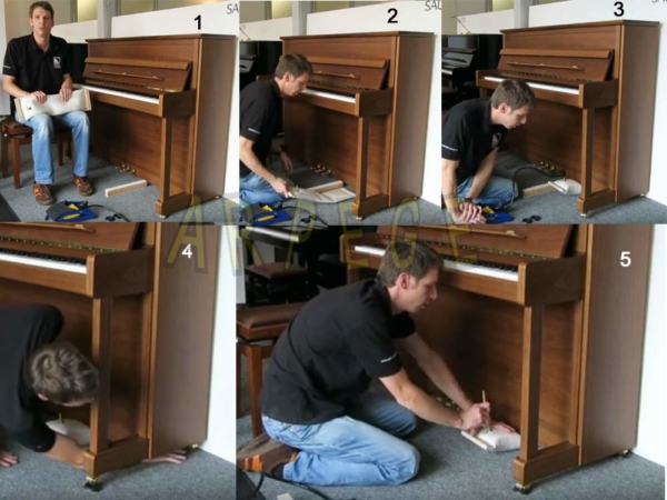 Isolation phonique pour piano, protection du plancher | Piano Service ...